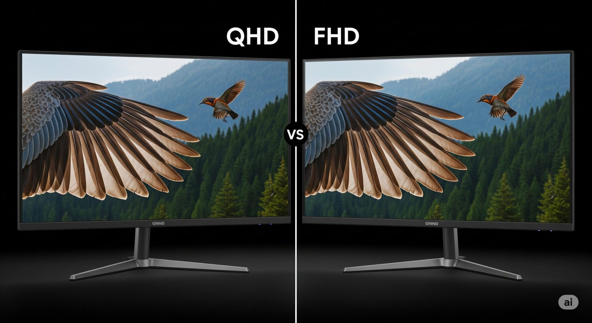 FHDとQHDの違いを徹底解説！モニター選びの決定版